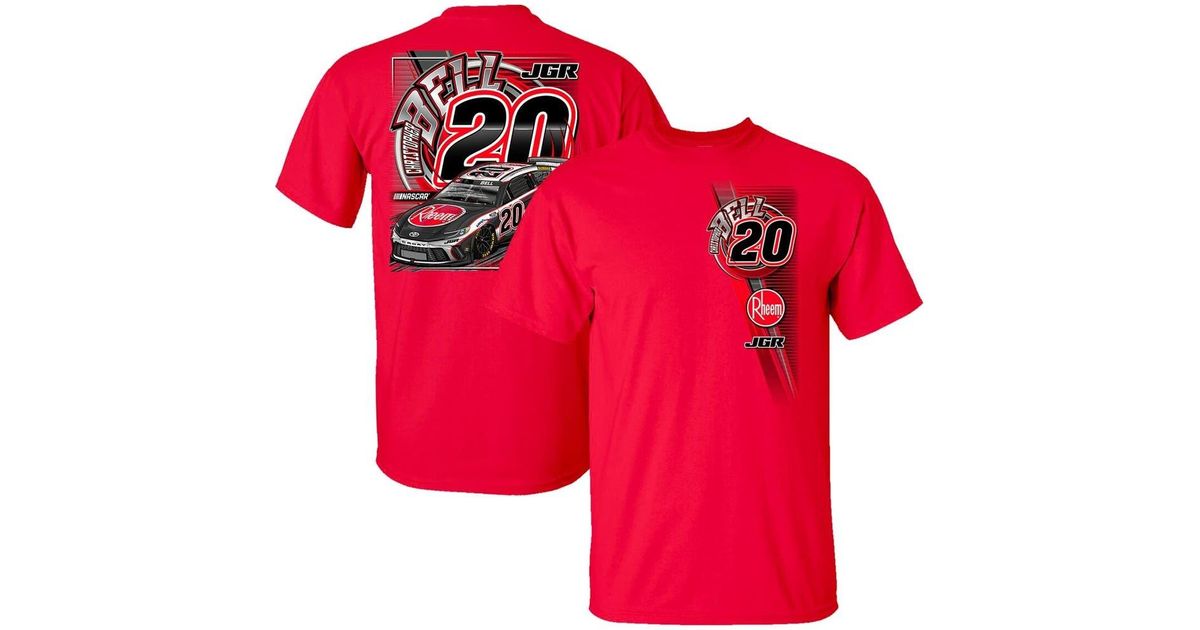 Joe Gibbs Racing Team Collection Christopher Bell Rheem Car T-Shirt in ...