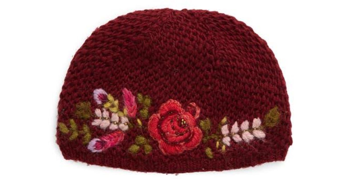 French Knot Josephine Wool Cloche