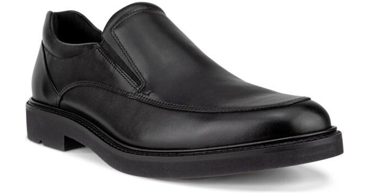 Ecco Metropole London Apron Toe Shoe in Black for Men | Lyst