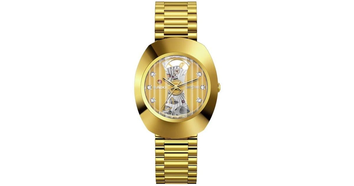 Rado Diastar Original Skeleton Open Heart Automatic Bracelet Watch ...