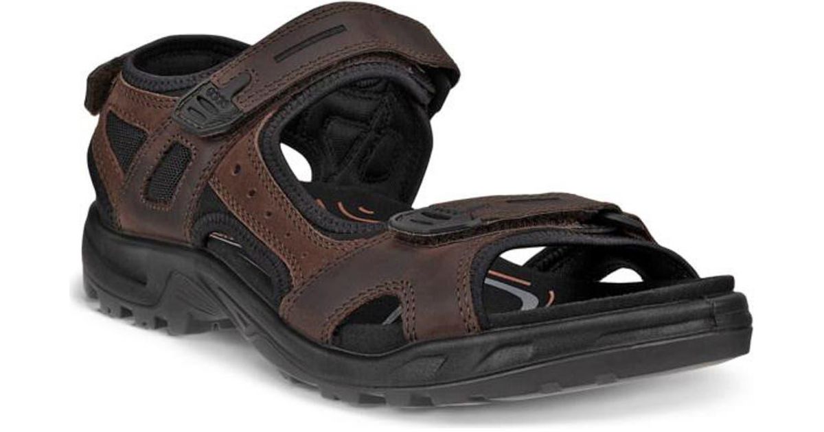 Ecco Yucatan Sandal in Black for Men | Lyst