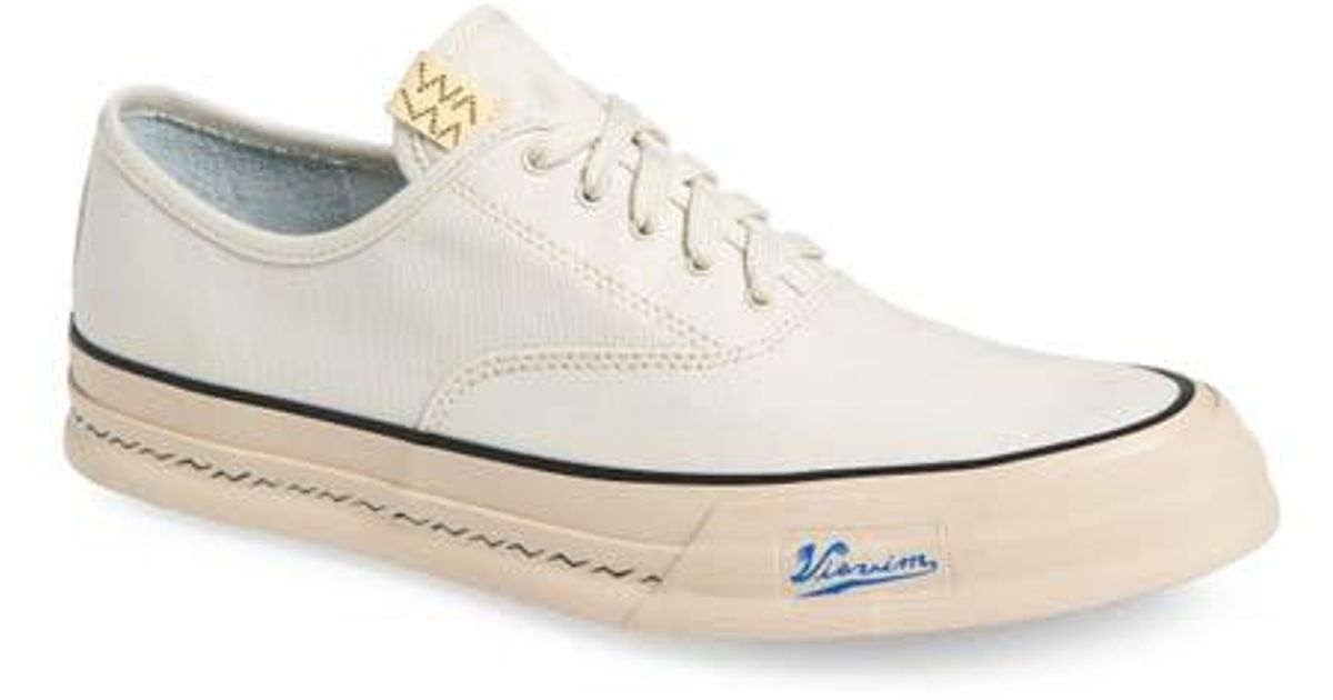 Visvim Logan Lo Sipe Deck Shoe in White for Men | Lyst