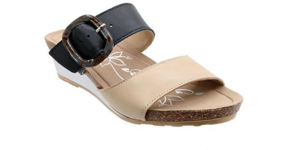 David Tate Fantasy Platform Wedge Slide Sandal | Lyst