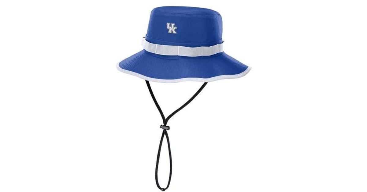 Nike Kentucky Wildcats 2025 Sideline Apex Boonie Bucket Hat in Blue for ...