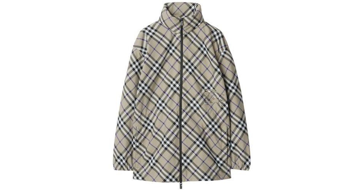 Burberry Check Jacket | Lyst