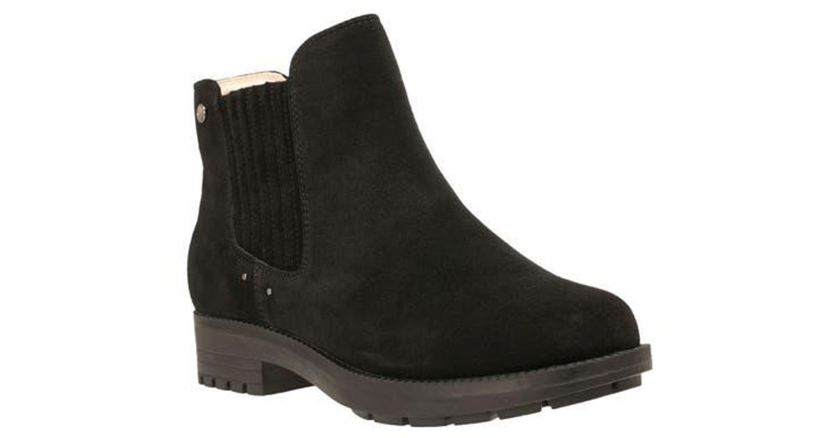 Revitalign Kodiak Bluff Water Resistant Chelsea Boot in Black | Lyst
