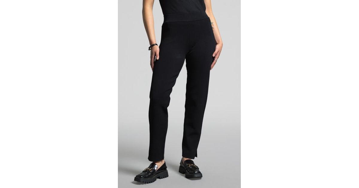 WEEKEND LOS ANGELES Celestia Stretch Pants in Black | Lyst