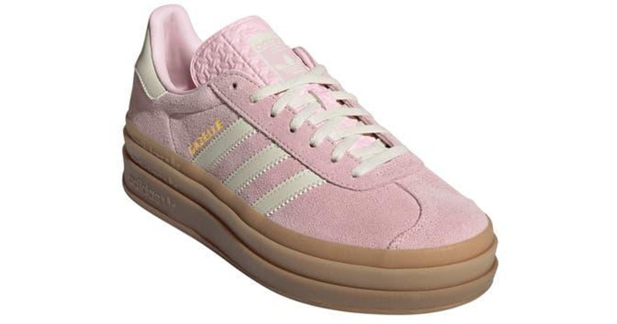 adidas Gazelle Bold Platform Sneaker in Pink | Lyst
