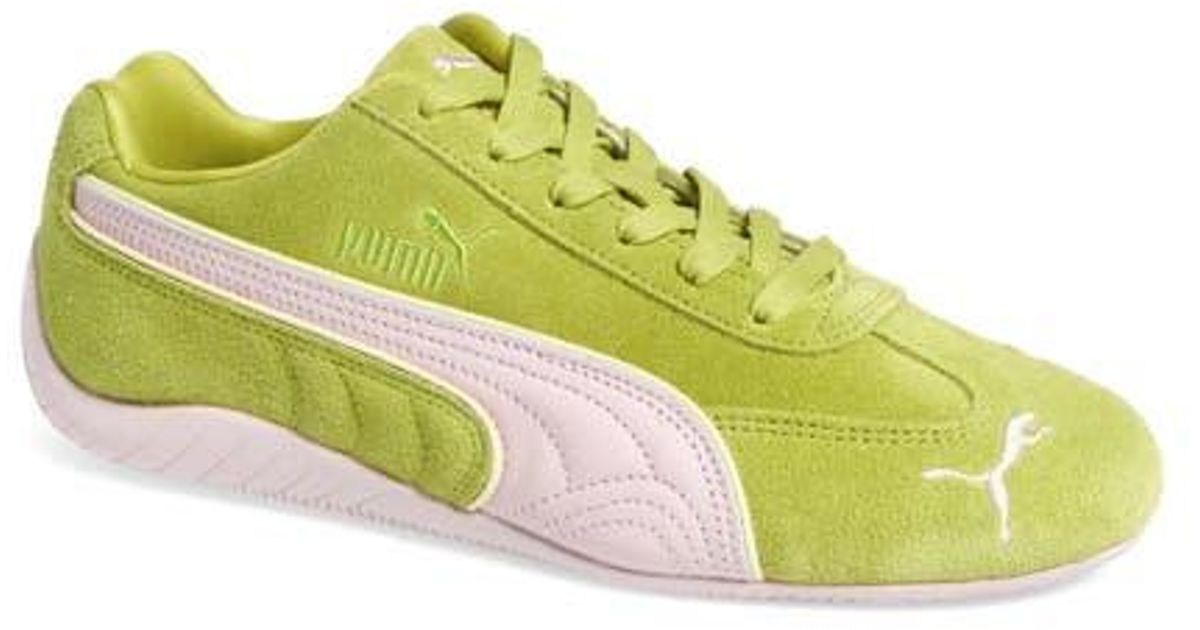 PUMA Speedcat Piping Sneaker in Yellow | Lyst