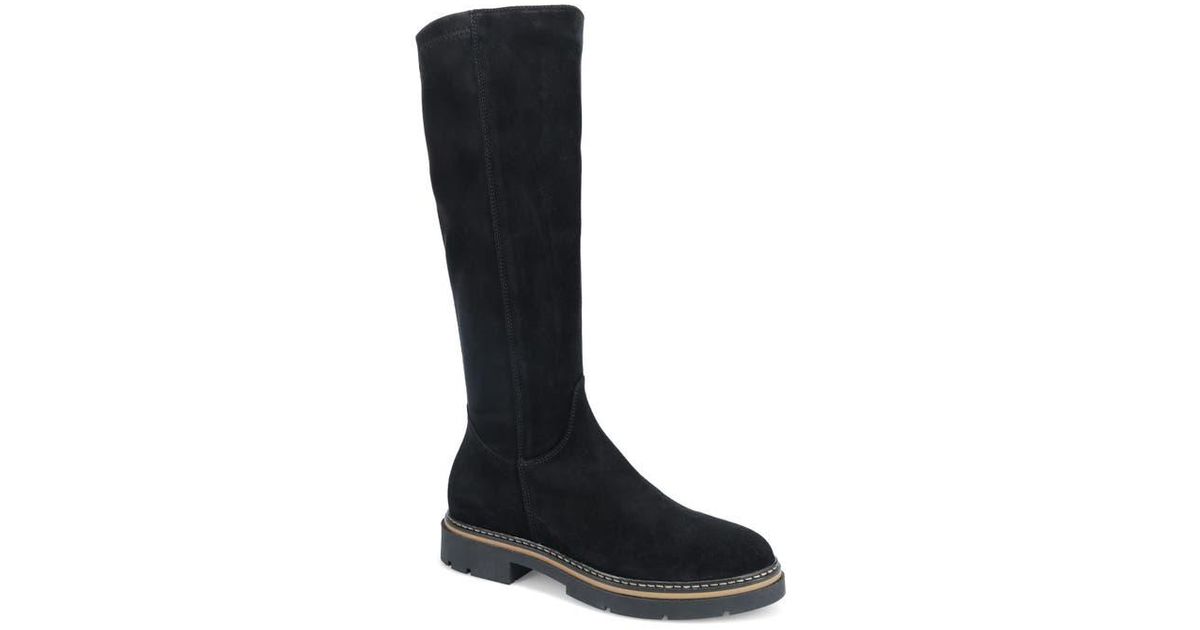 Ron White Allegra Water Resistant Knee High Boot in Black | Lyst