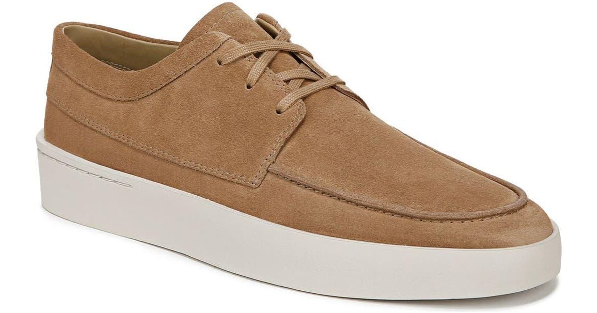 Vince Paolo Moc Toe Loafer in Brown for Men | Lyst