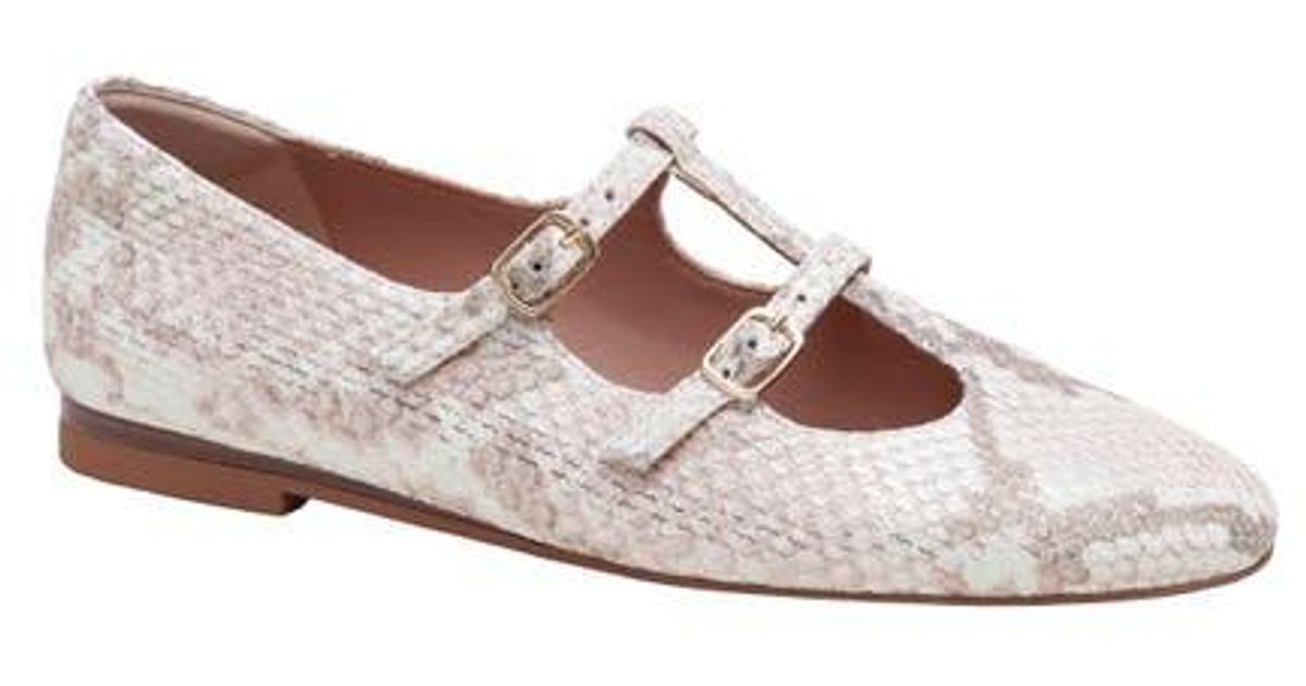 Linea Paolo Matilda Mary Jane Flat in Pink | Lyst