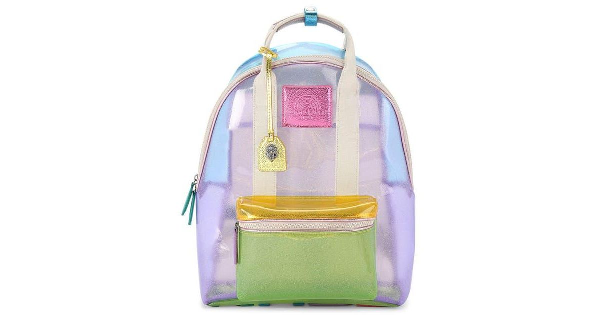 Kurt Geiger Large Southbank Vinyl Clear Backpack | Lyst
