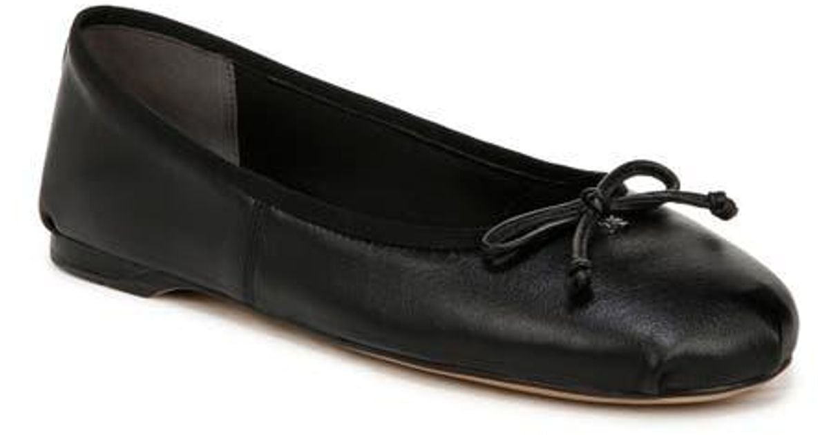 Sam Edelman Zooey Ballet Flat in Black | Lyst