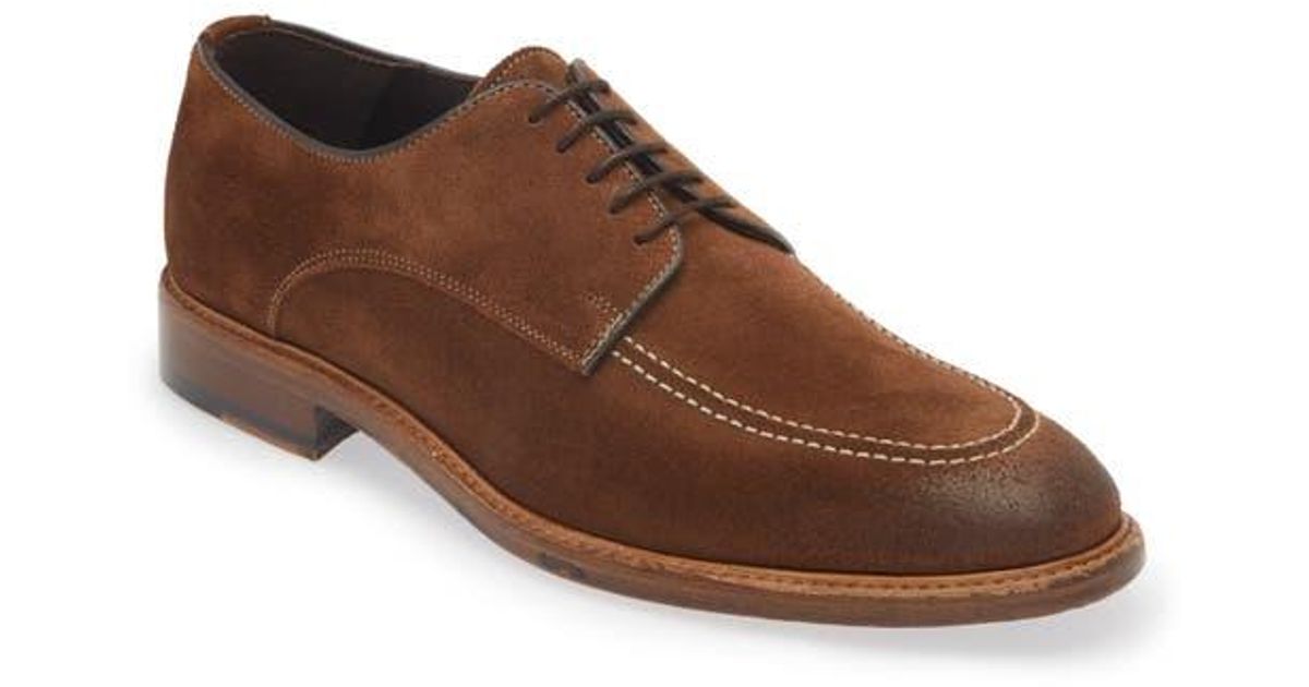 Crosby Square Croft Apron Toe Derby in Brown for Men | Lyst
