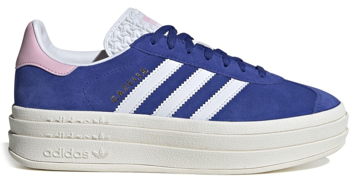 adidas Gazelle Bold Platform Sneaker in Blue | Lyst
