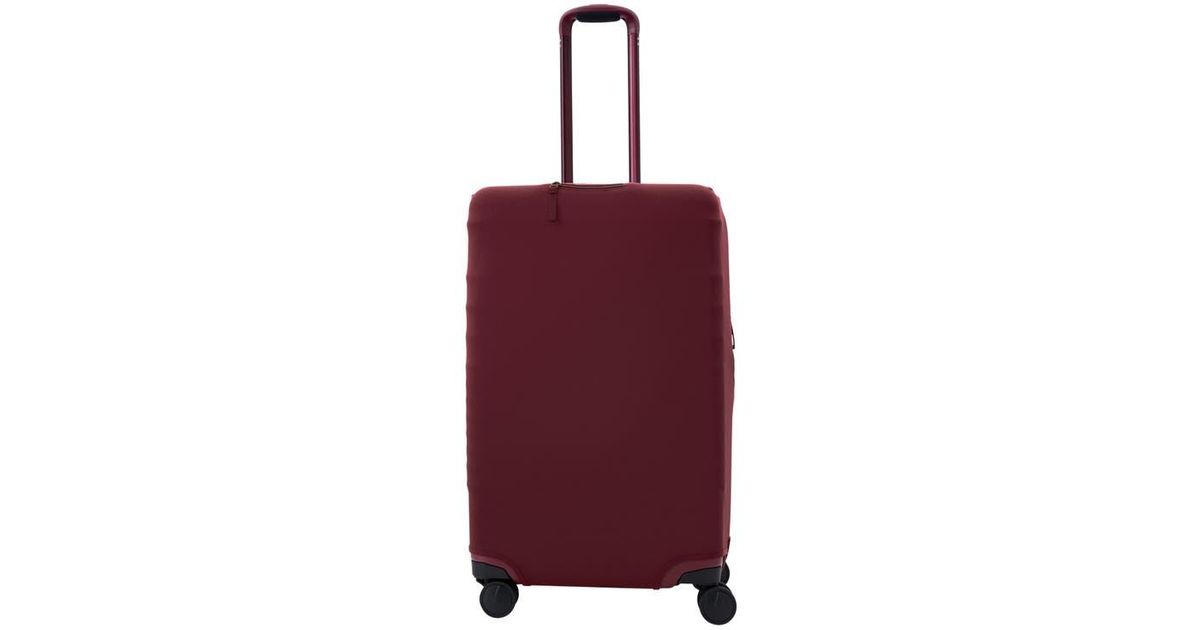 BEIS The Medium Check-In Luggage Cover in Red | Lyst