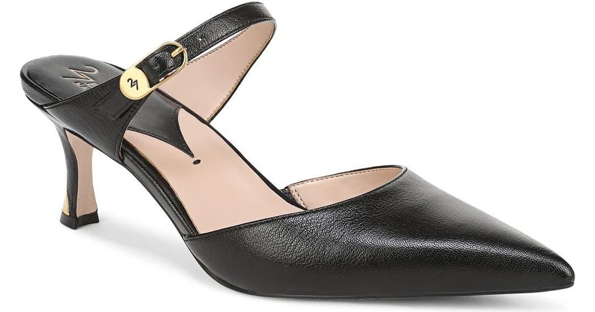 27 EDIT Naturalizer Ileene Pointed Toe Mule in Black | Lyst