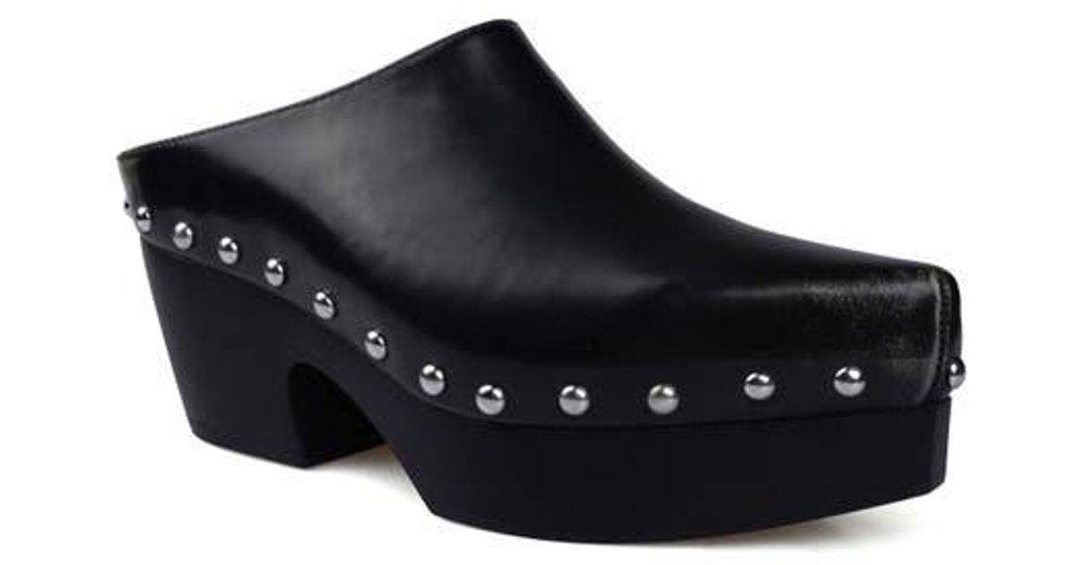 Zigi Richelie Block Heel Mule in Black | Lyst