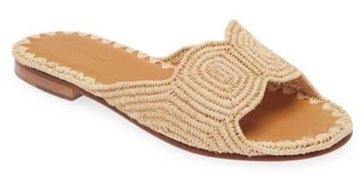 Carrie Forbes Raffia Sandals