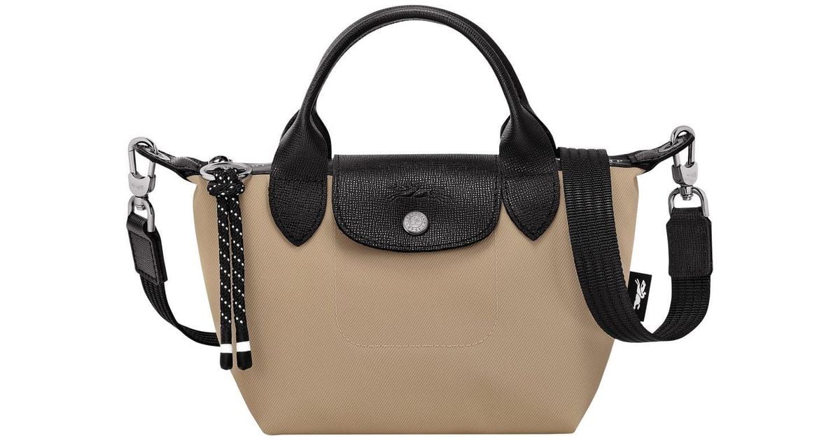 Longchamp Le Pliage Small Crossbody Bag in Black | Lyst