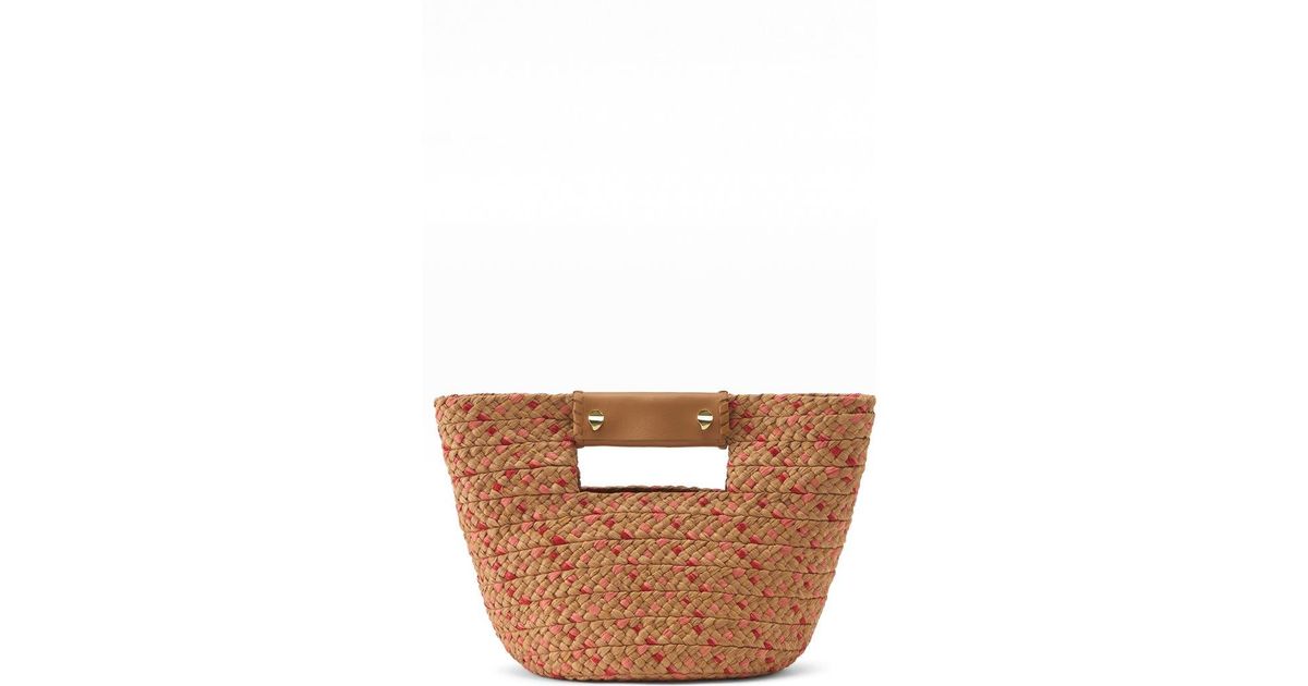 Helen Kaminski Remi Raffia Tote in Brown | Lyst