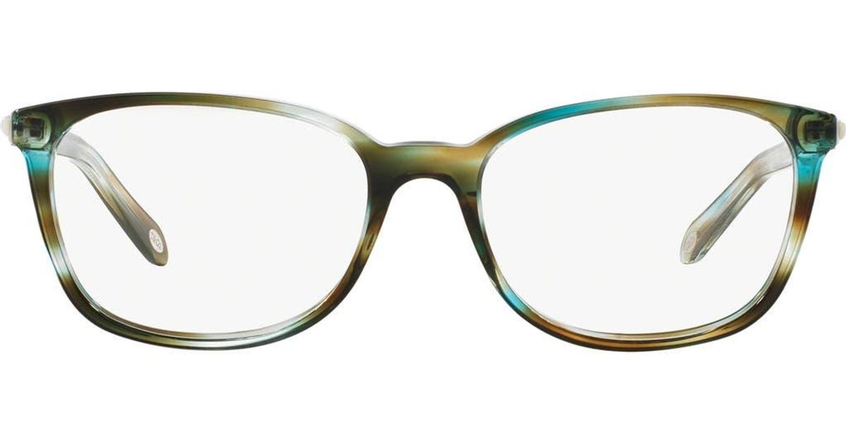 Tiffany & Co. 51Mm Rectangular Optical Glasses in Brown | Lyst