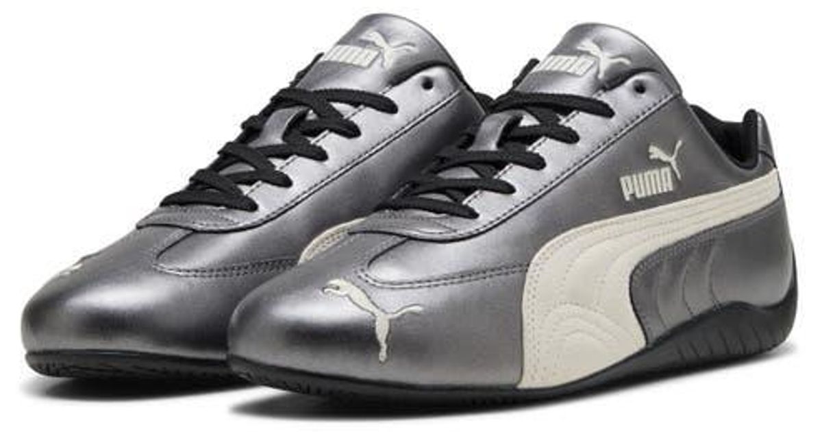 PUMA Speedcat Metallic Sneaker in Black for Men | Lyst