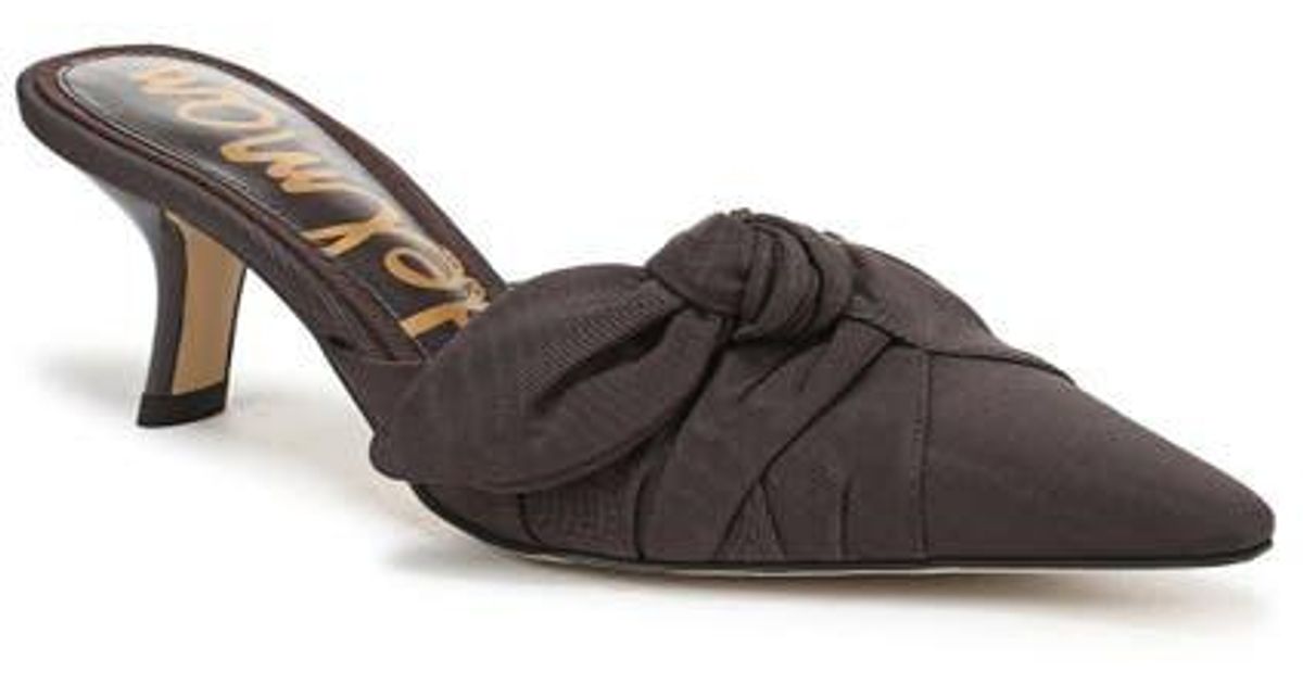 Sam Edelman Bex Pointed Toe Mule in Brown | Lyst