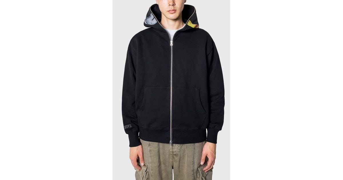 Pleasures X Daft Punk Ram Zip Hoodie in Black for Men | Lyst