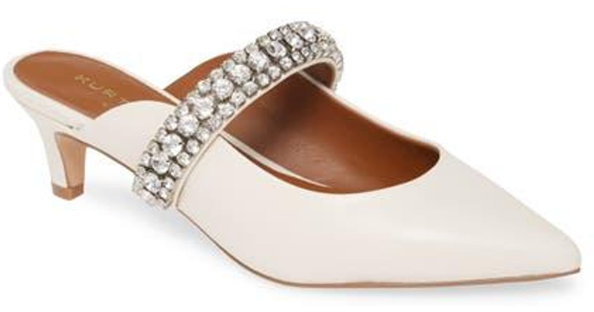 Kurt Geiger Dutchess Mule in Brown | Lyst
