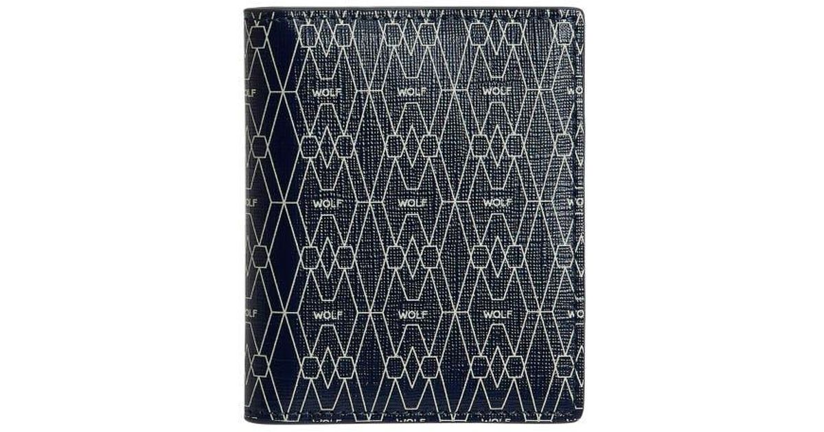 Wolf Signature Id Card Case in Black for Men | Lyst