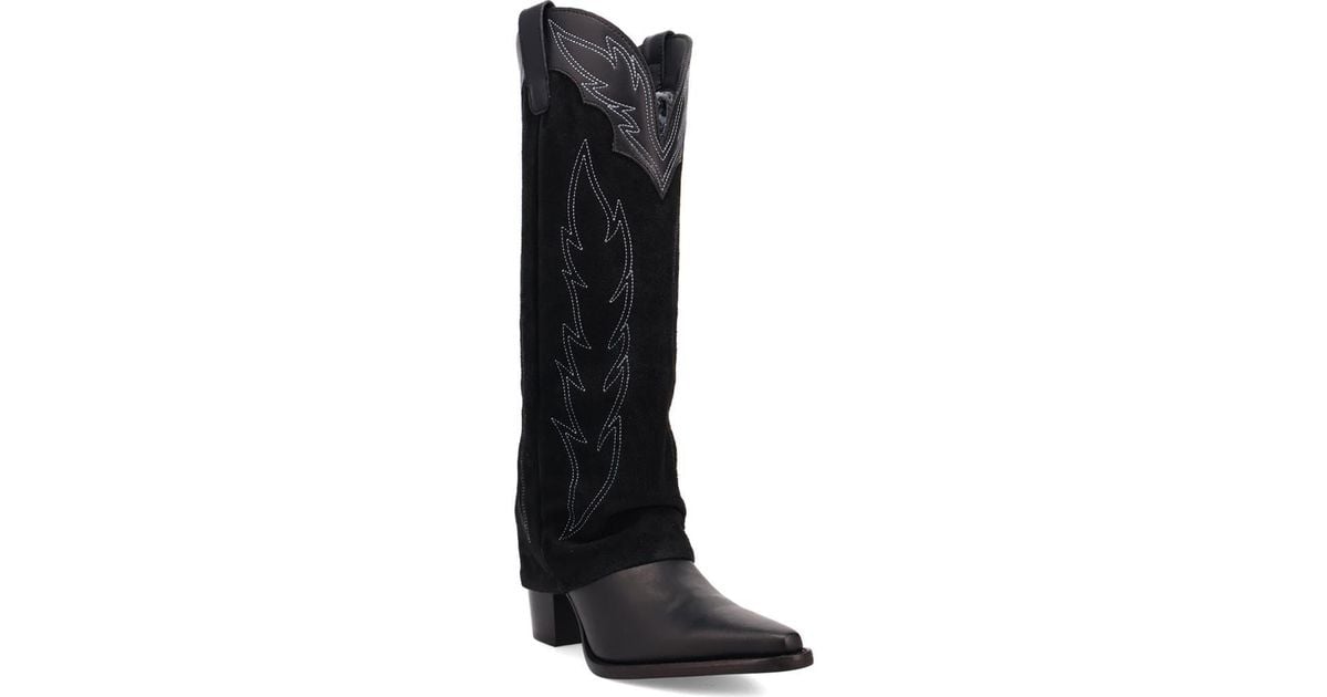 Dingo Wild Fire Western Boot in Black | Lyst