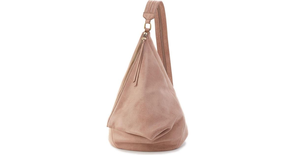 Hobo International Sway Convertible Leather Sling Bag in Brown | Lyst