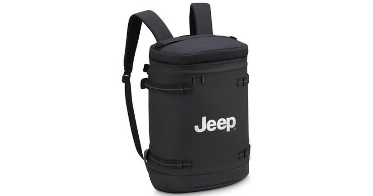Jeep Js013C 15.6 Laptop Cylindrical Backpack in Black | Lyst
