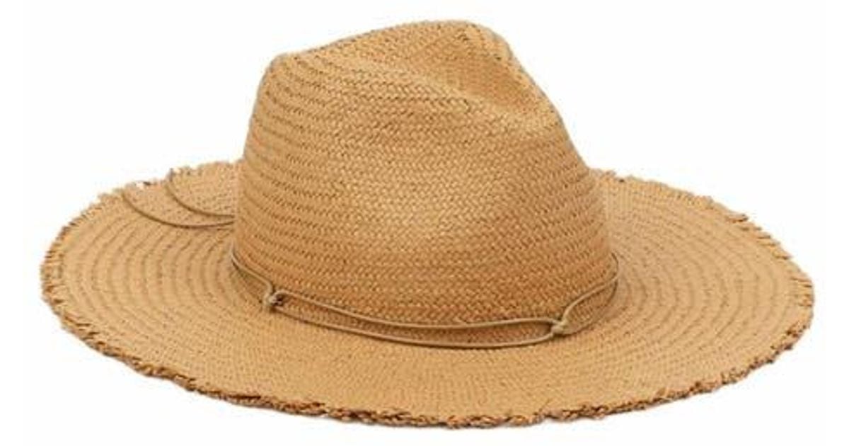 Hat Attack Fringed Traveler Continental in White | Lyst