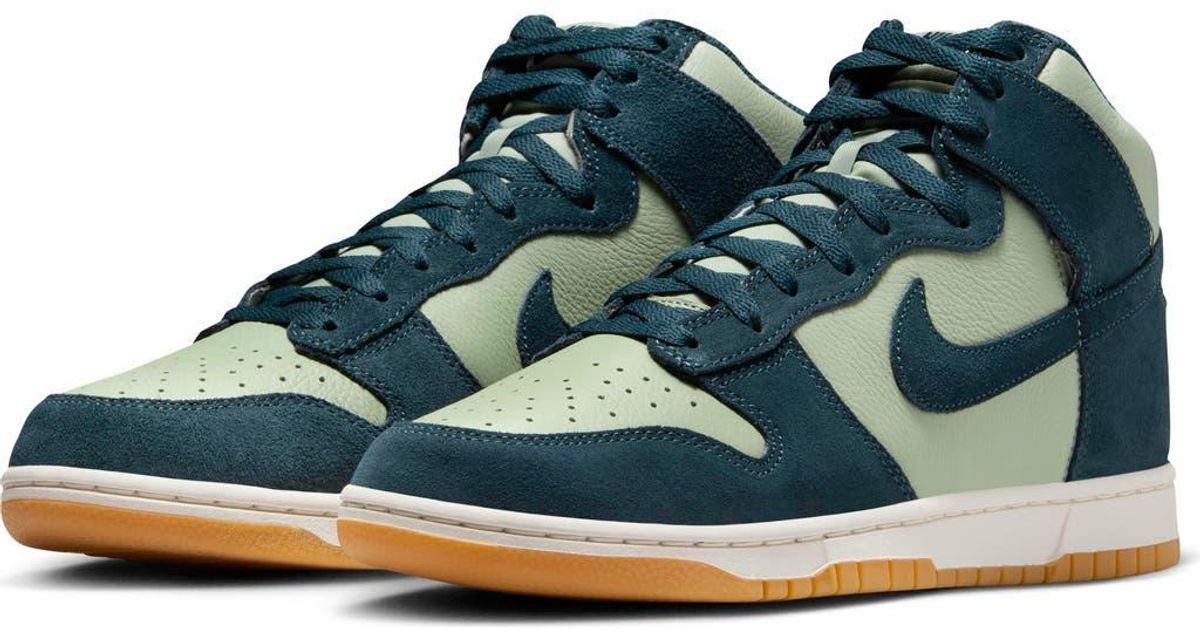 Nike Dunk Hi Retro Se Basketball Sneaker in Blue for Men | Lyst