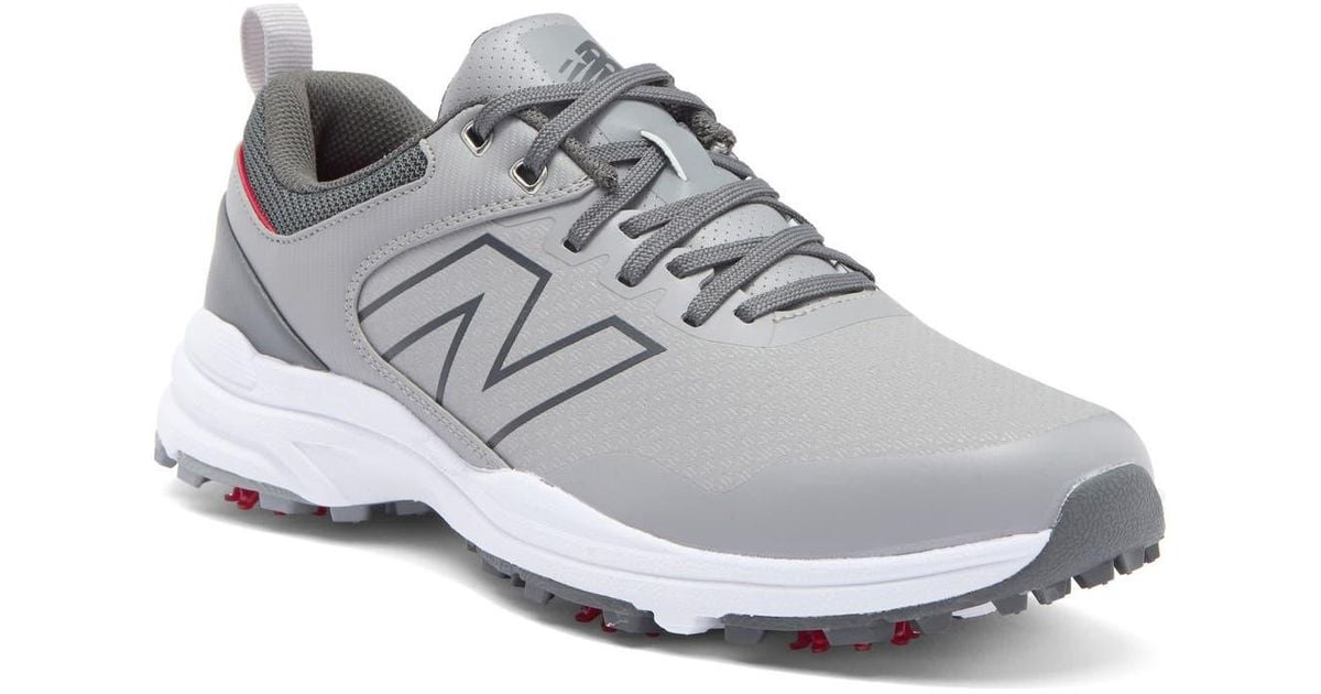 New Balance Brighton V2 Waterproof Golf Shoe in Gray for Men | Lyst
