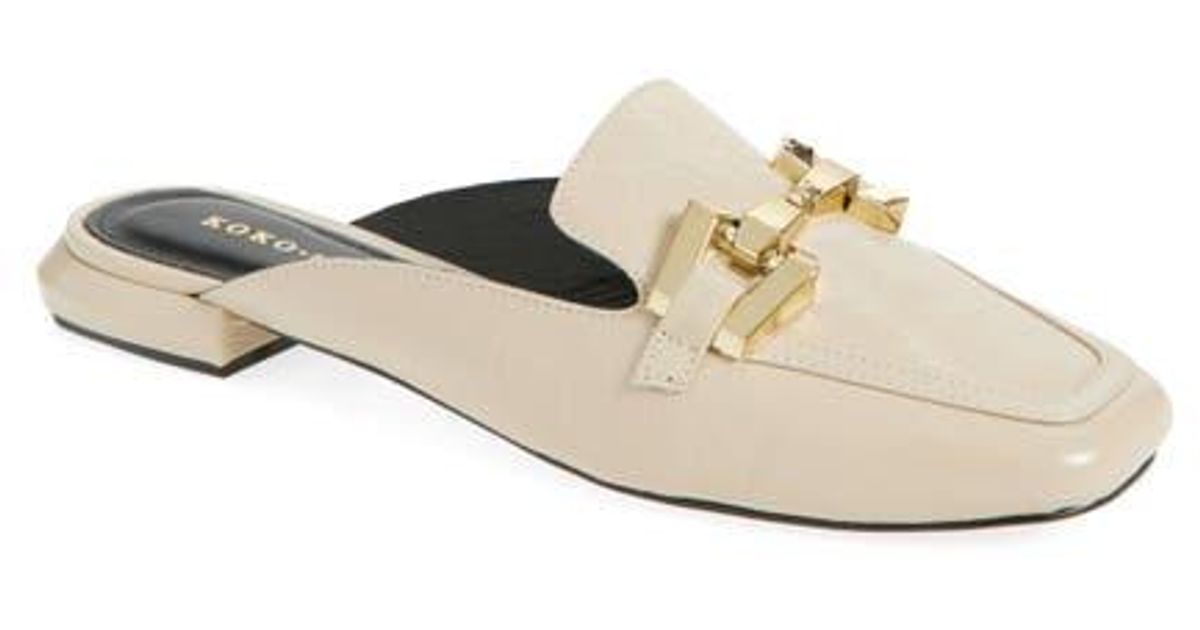 KOKO + PALENKI Sagee Patent Leather Mule | Lyst