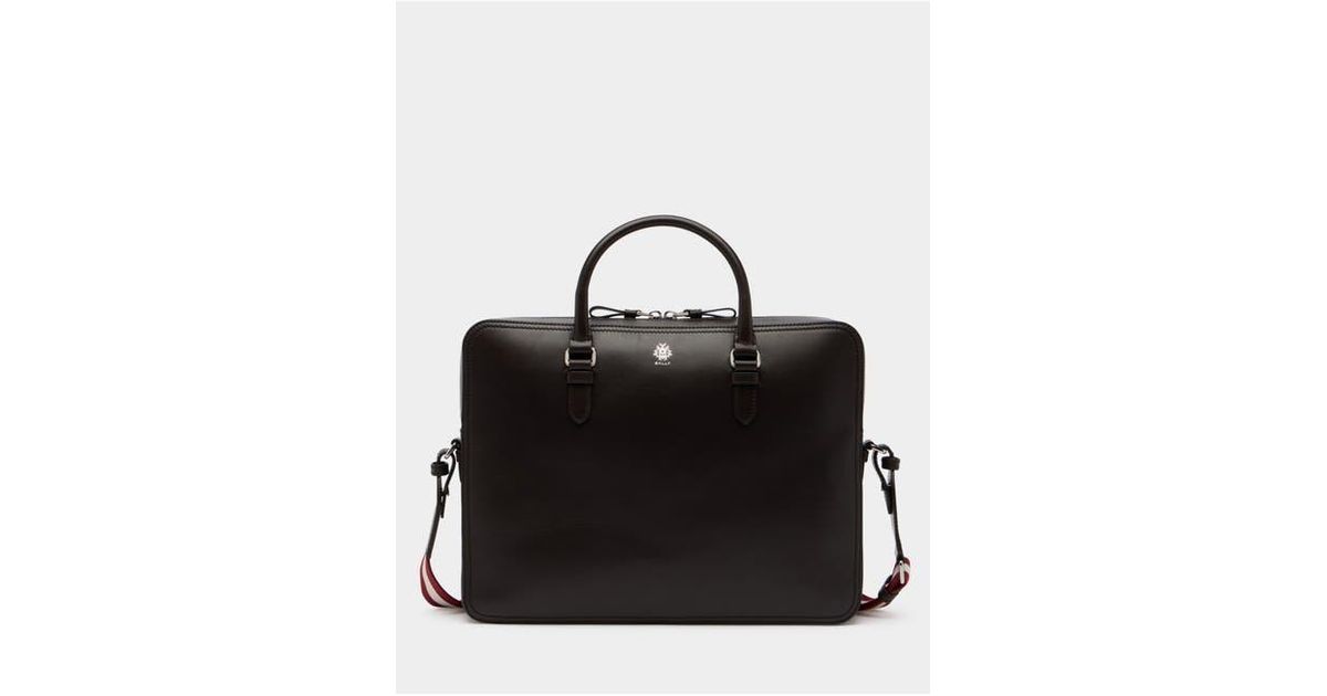 Bally Ray Briefcase in Black for Men | Lyst