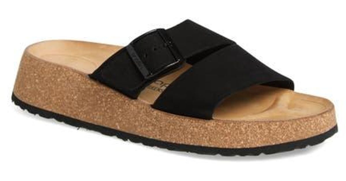 Birkenstock Papillio By Almina Platform Sandal in Black | Lyst