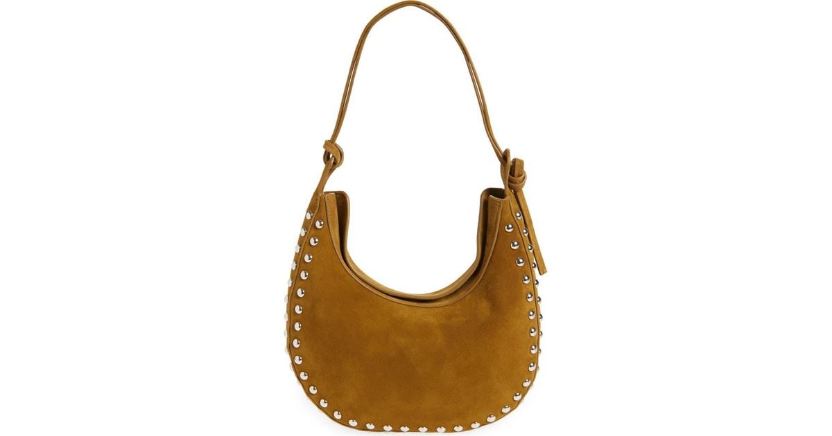 Reformation Medium Rosetta Studded Shoulder Bag in Metallic | Lyst