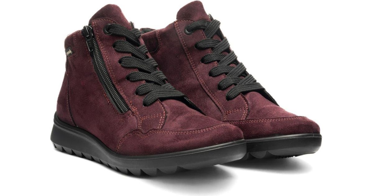 Ara Thistle Gore-Tex Waterproof Bootie in Brown | Lyst