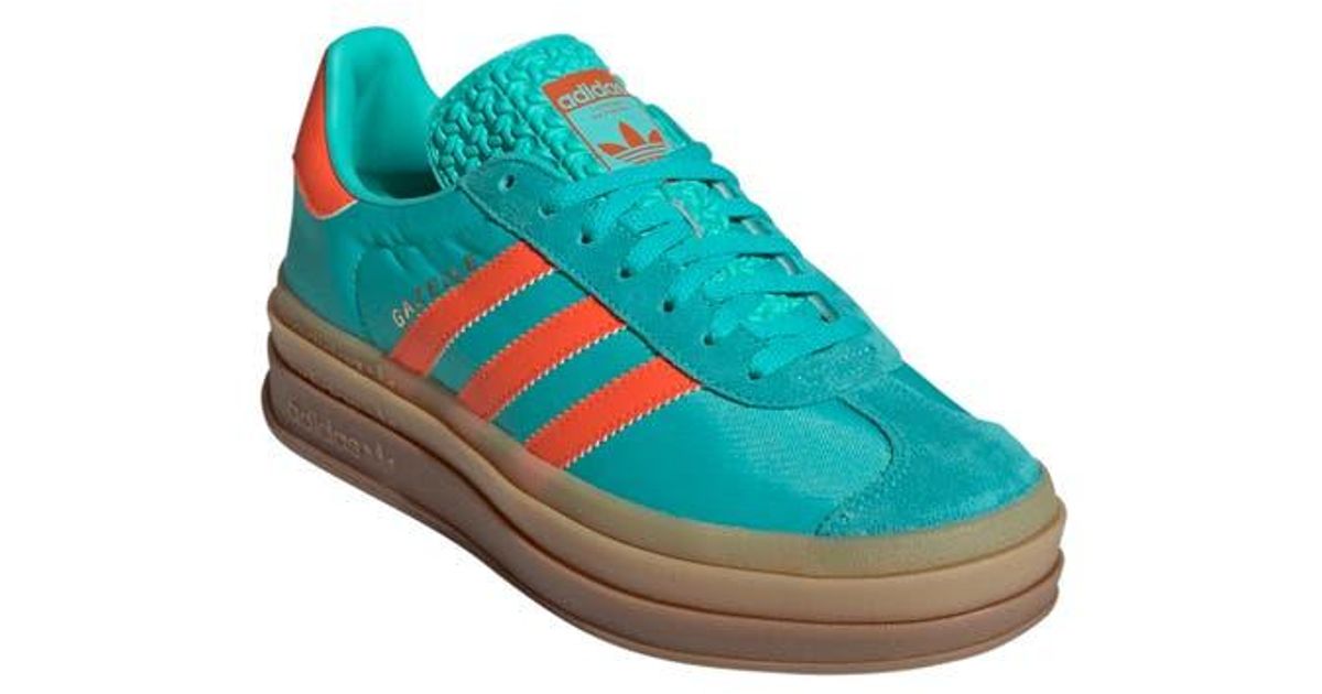 adidas Gazelle Bold Platform Sneaker in Blue | Lyst