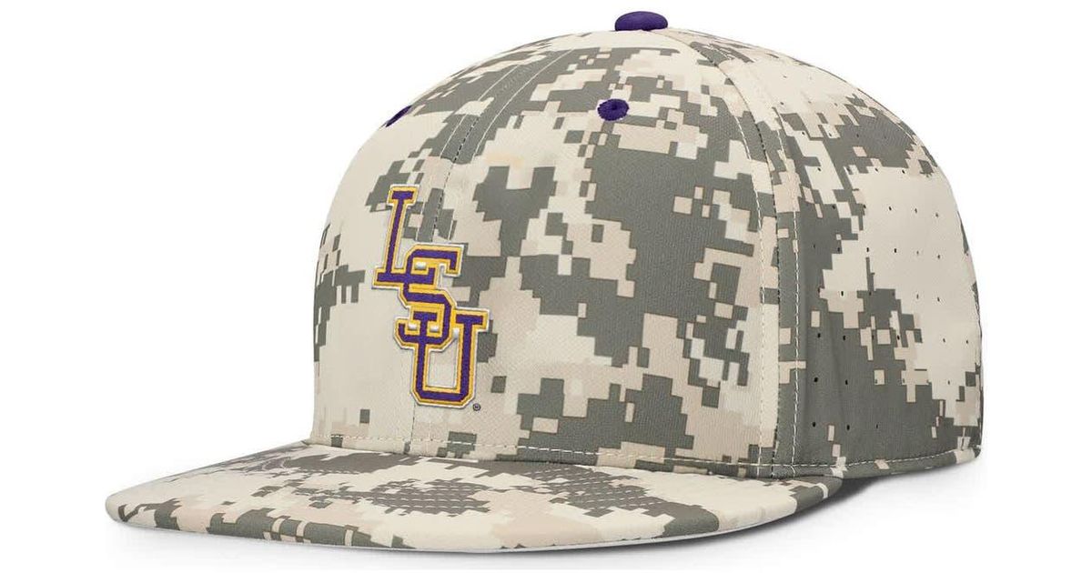 Nike Digital Lsu Tigers 2025 Dugout True Performance Fitted Hat in ...