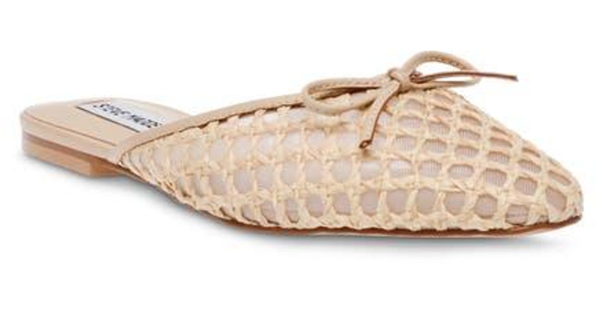 Steve Madden Birdee Raffia Mule | Lyst
