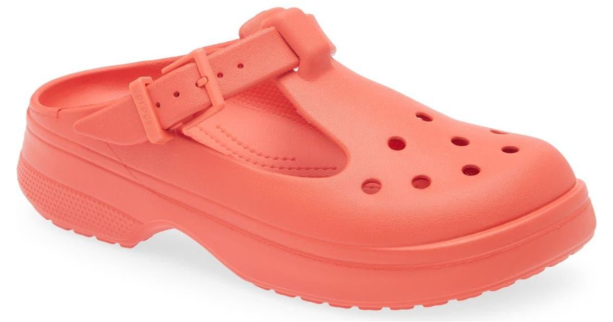 Crocs™ Gender Inclusive Classic Mary Jane Clog in Pink | Lyst