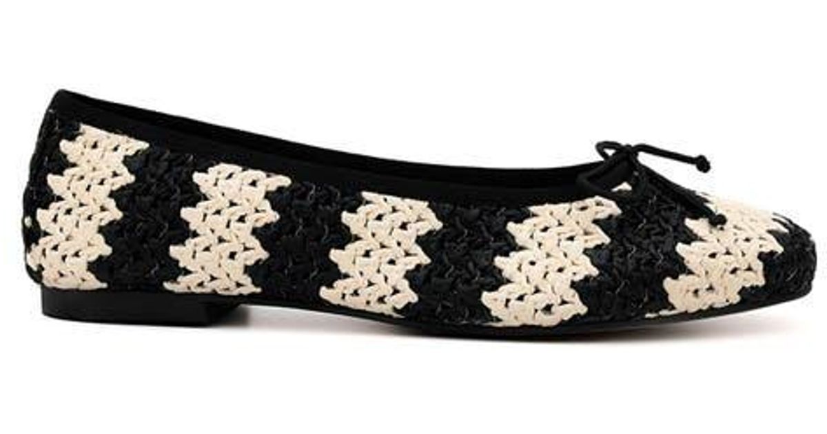 Menina Step Lucy Ballet Flat in Black | Lyst