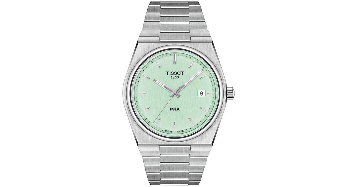 Tissot Prx Bracelet Watch, 40Mm in Gray | Lyst