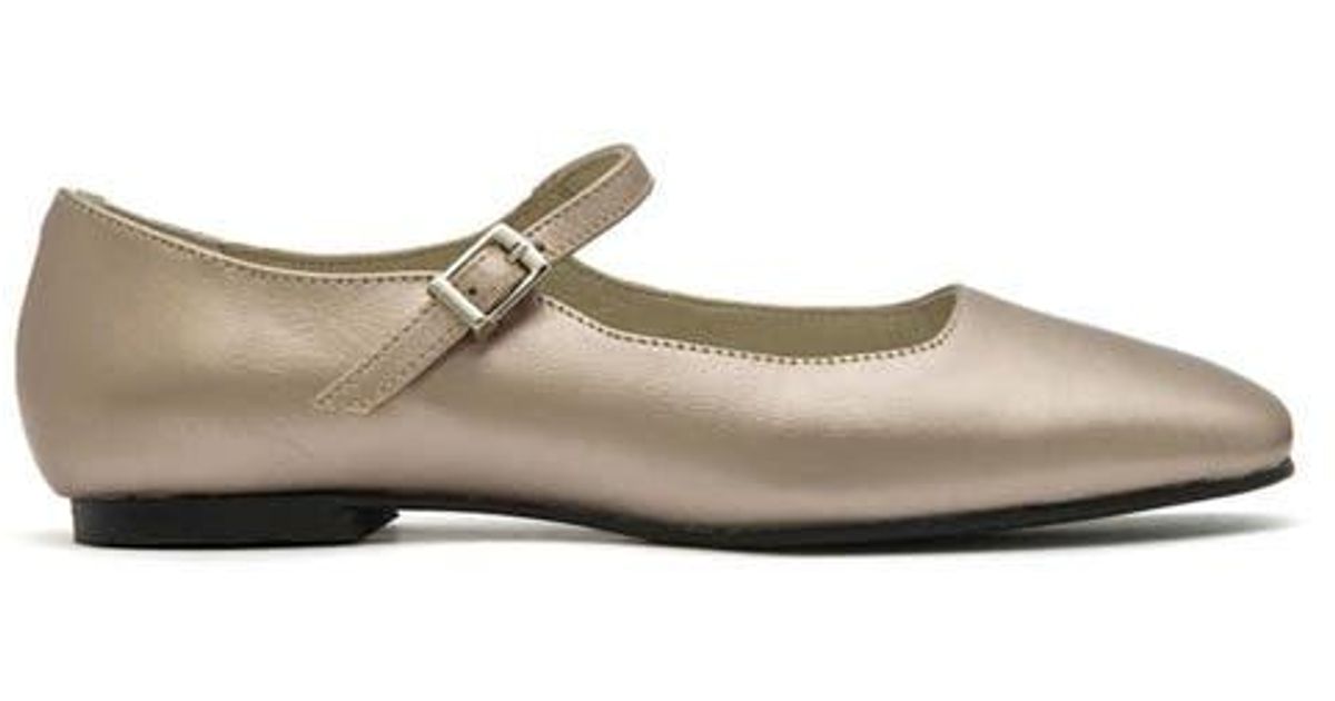 Menina Step Ellie Square Toe Mary Jane in White | Lyst